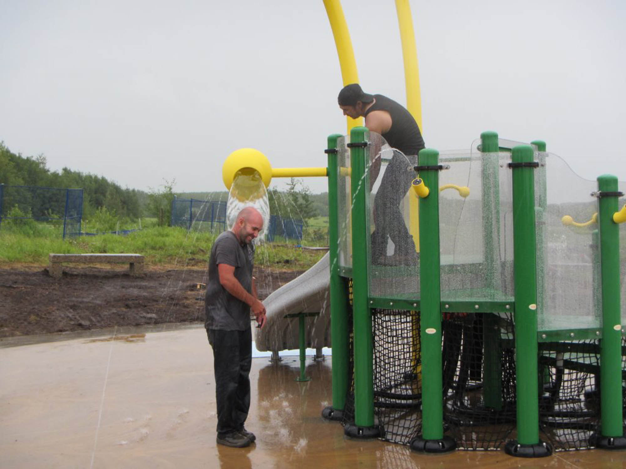 Thunderchild First Nations Spray Park - 1 Stop Play