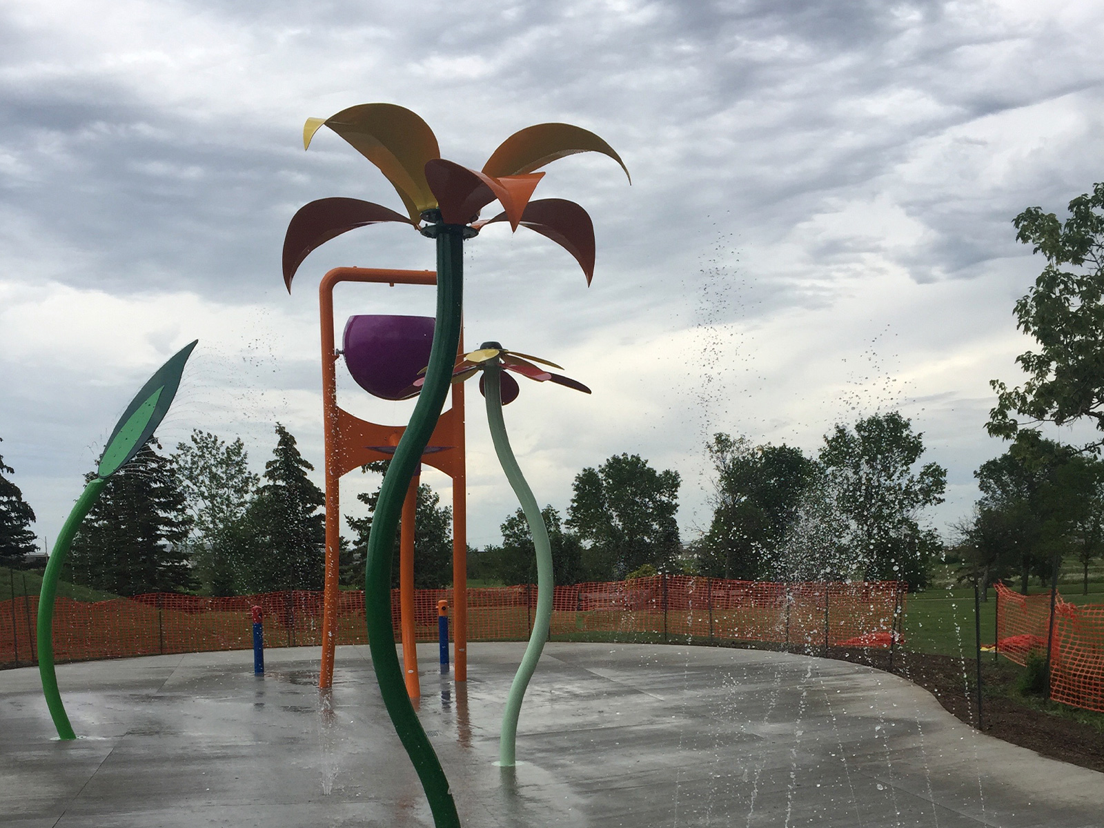 River Park Spray Park - 1 Stop Play